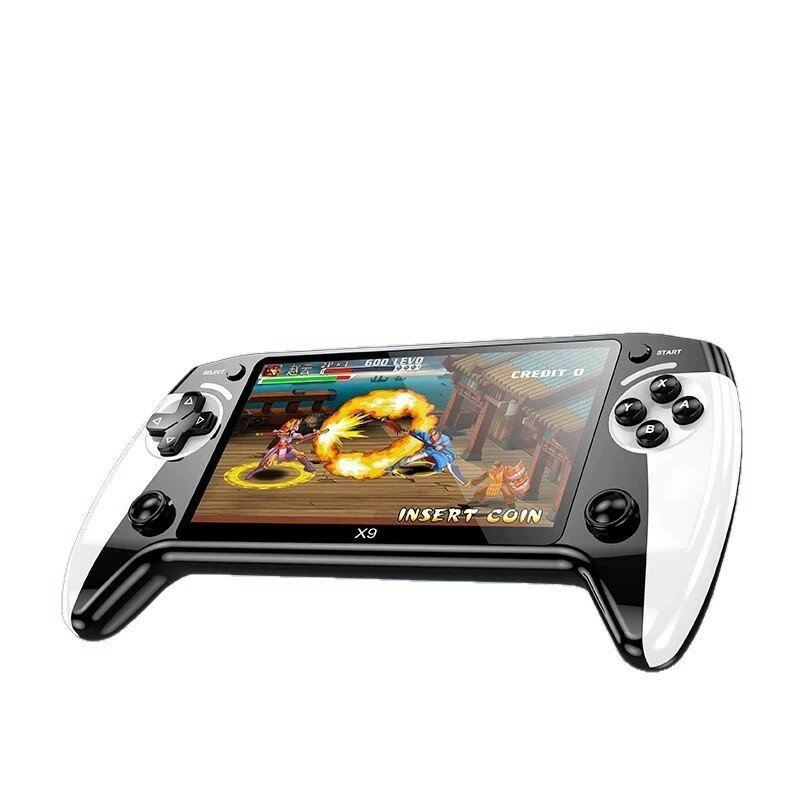 Новая портативная игровая консоль X9 5.5inch HD с большим экраном, аркада, 8 симуляторов, портативная ретро GBA