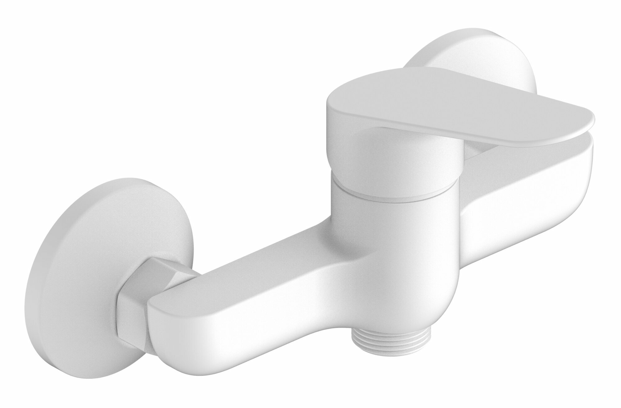 ESKO. Смеситель для душа латунный Kazan KZ80W без аксессуаров, белый