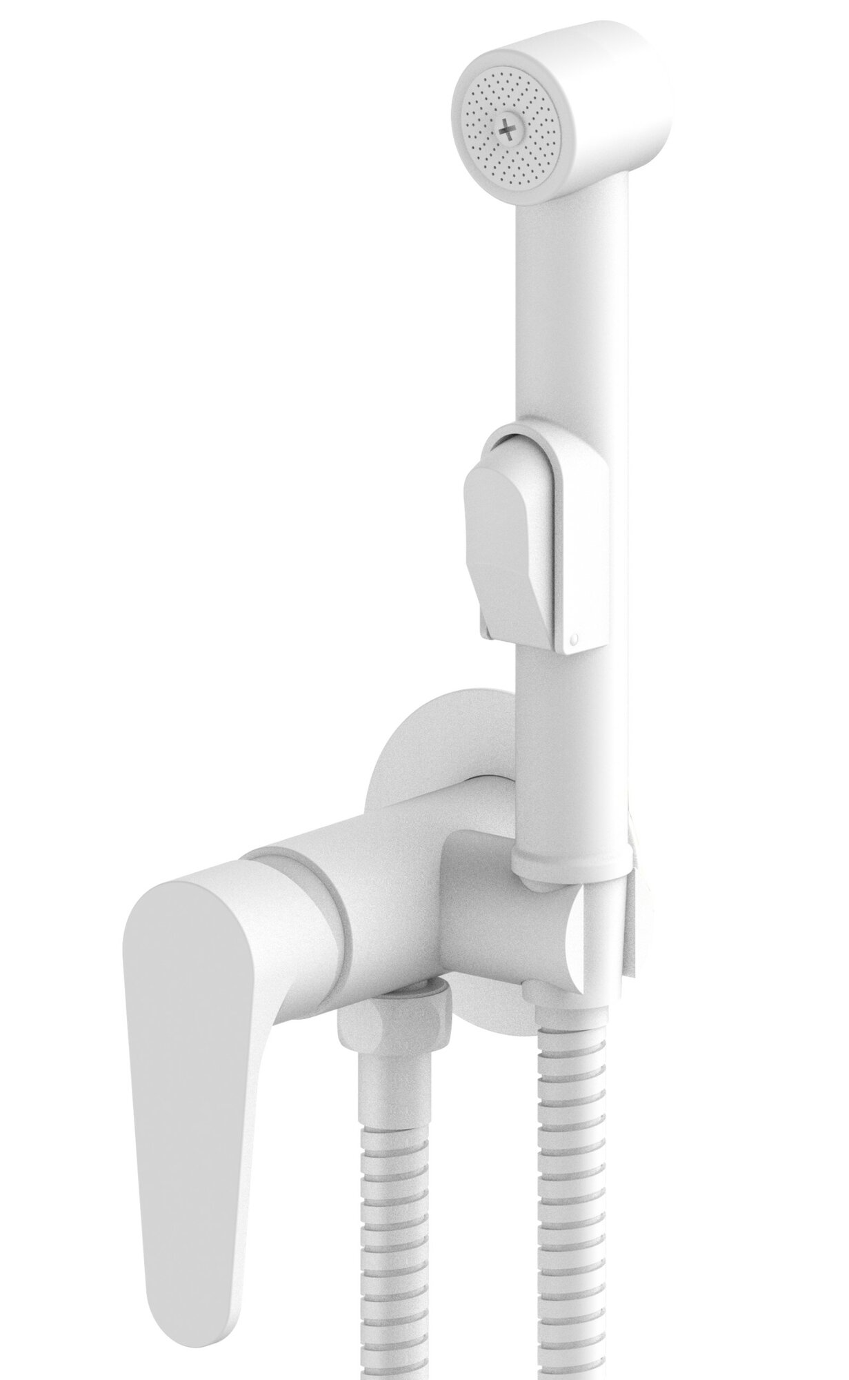 ESKO. Смеситель скрытого монтажа KZSMHW / встраиваемый латунный, белый