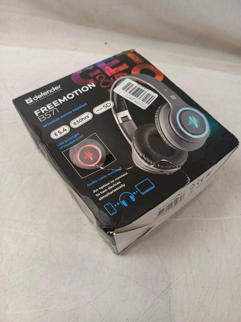 Гарнитура DEFENDER (63571) FreeMotion B571 серый (1464474)