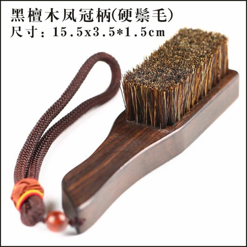 Инструмент для обработки изделий из дерева, щетка из свиной щетины для орехов, щетка из щетины для чистки орехов, рудракши, оливкового нефрита, для ухода, смазки и обработки.