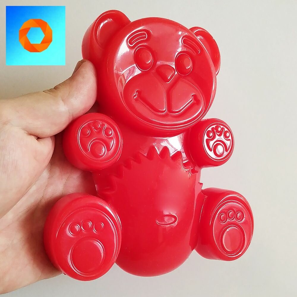 Симпатичный силиконовый медвежонок Валера (Fun Bear) мягкая игрушка-сувенир, 13 см