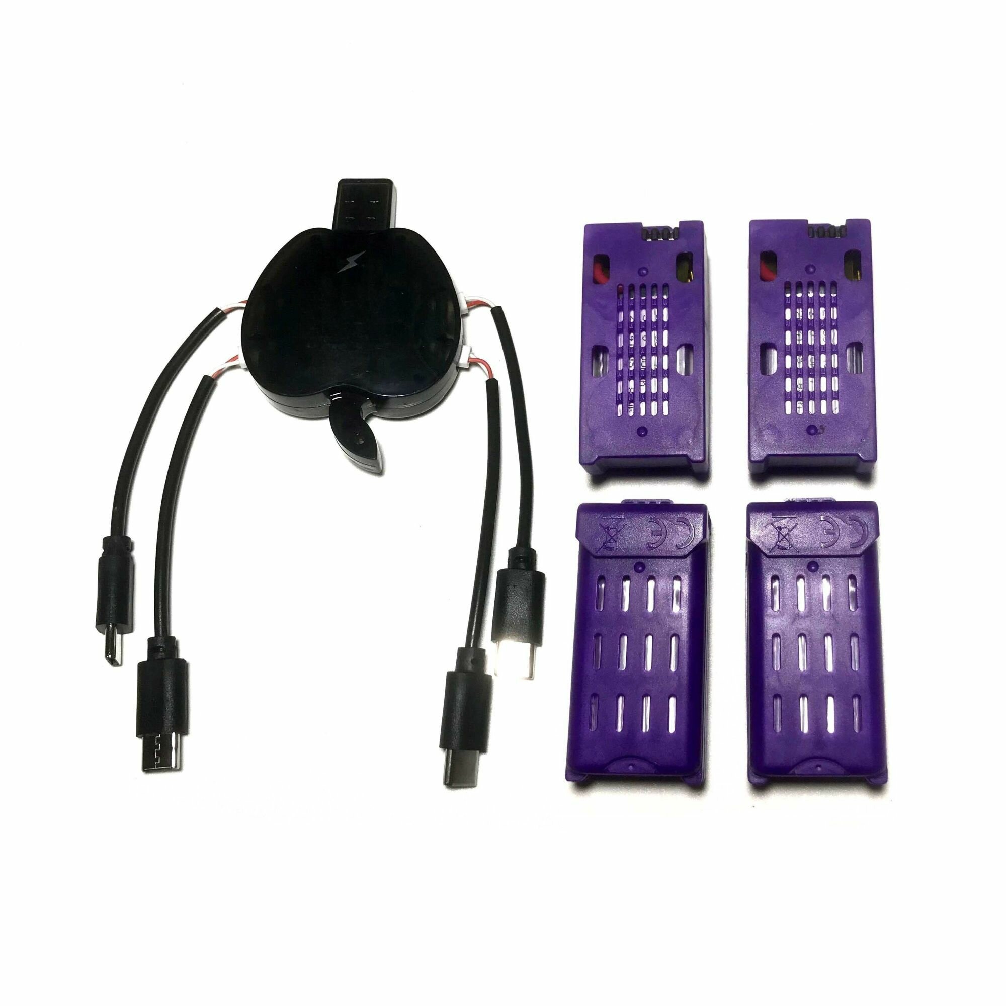 Для 4D-V40 RC самолёт батарея + зарядное устройство запасная часть