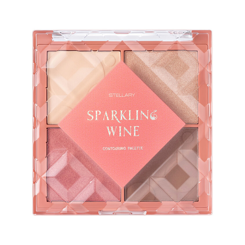 Палетка для контуринга лица STELLARY SPARKLING WINE тон 01
