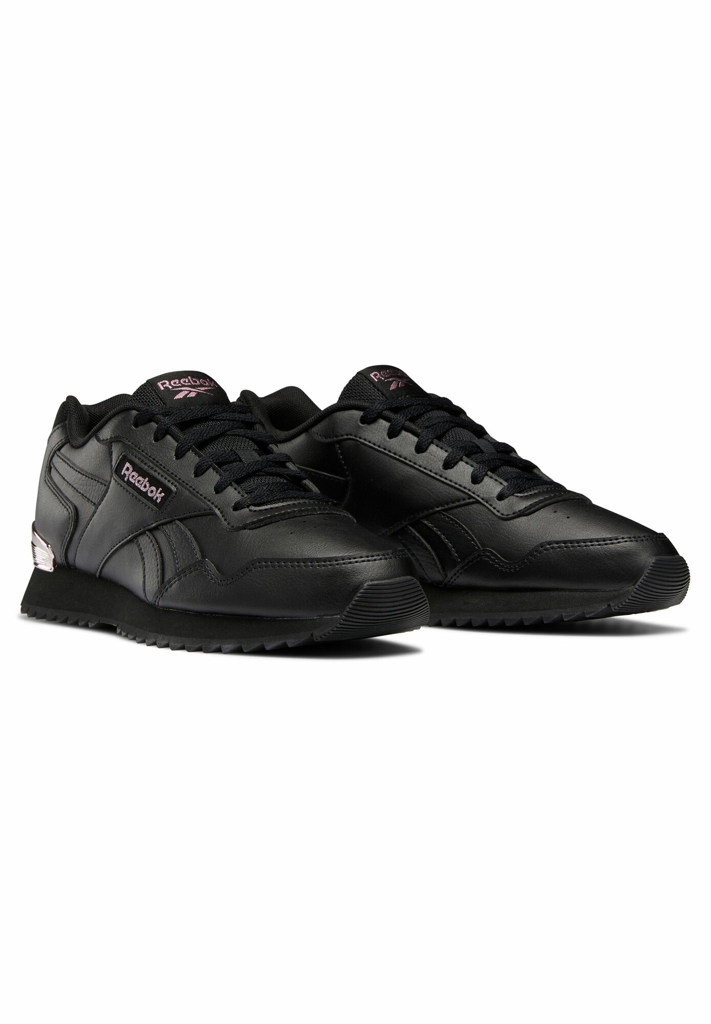 Кроссовки Reebok Glide Ripple Clip, размер 7 US, черный/золотой — фото 1
