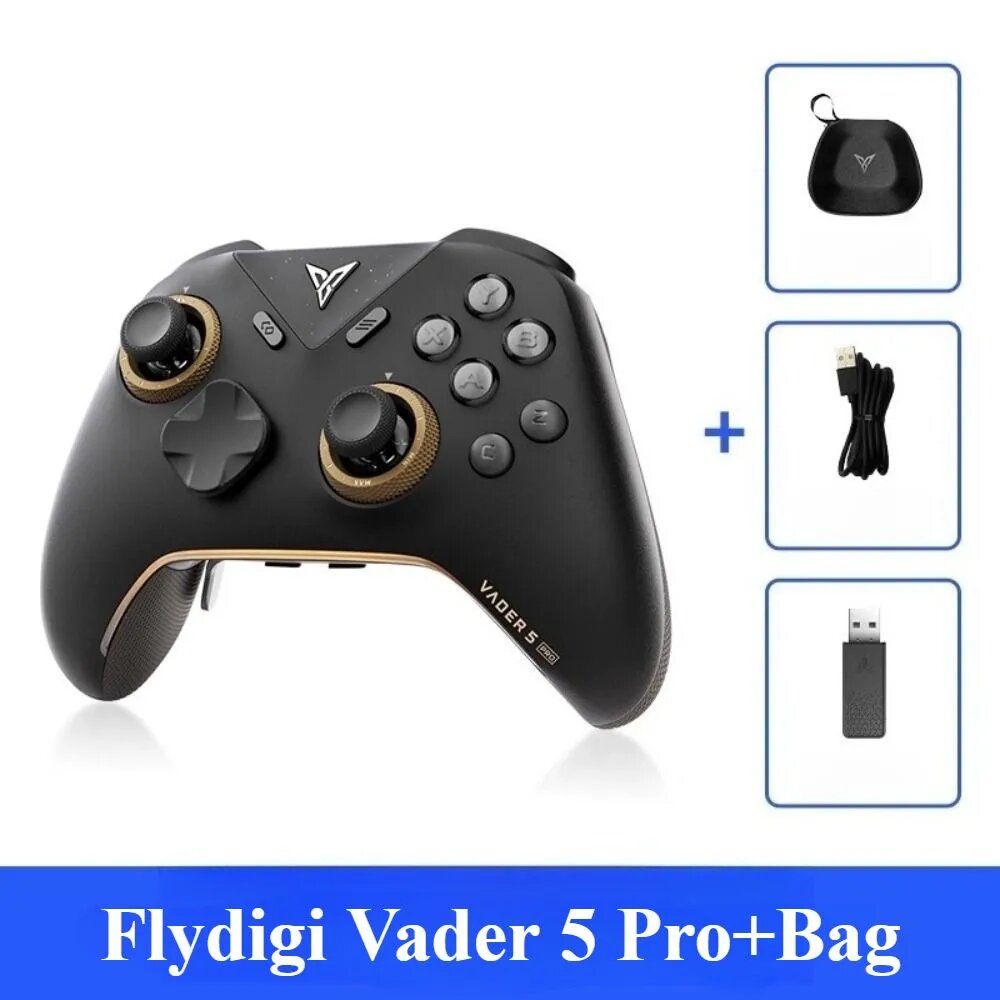 Flydigi Vader 5 Pro Беспроводной игровой контроллер Совместим с компьютерами Steam мобильными устройствами и планшетами