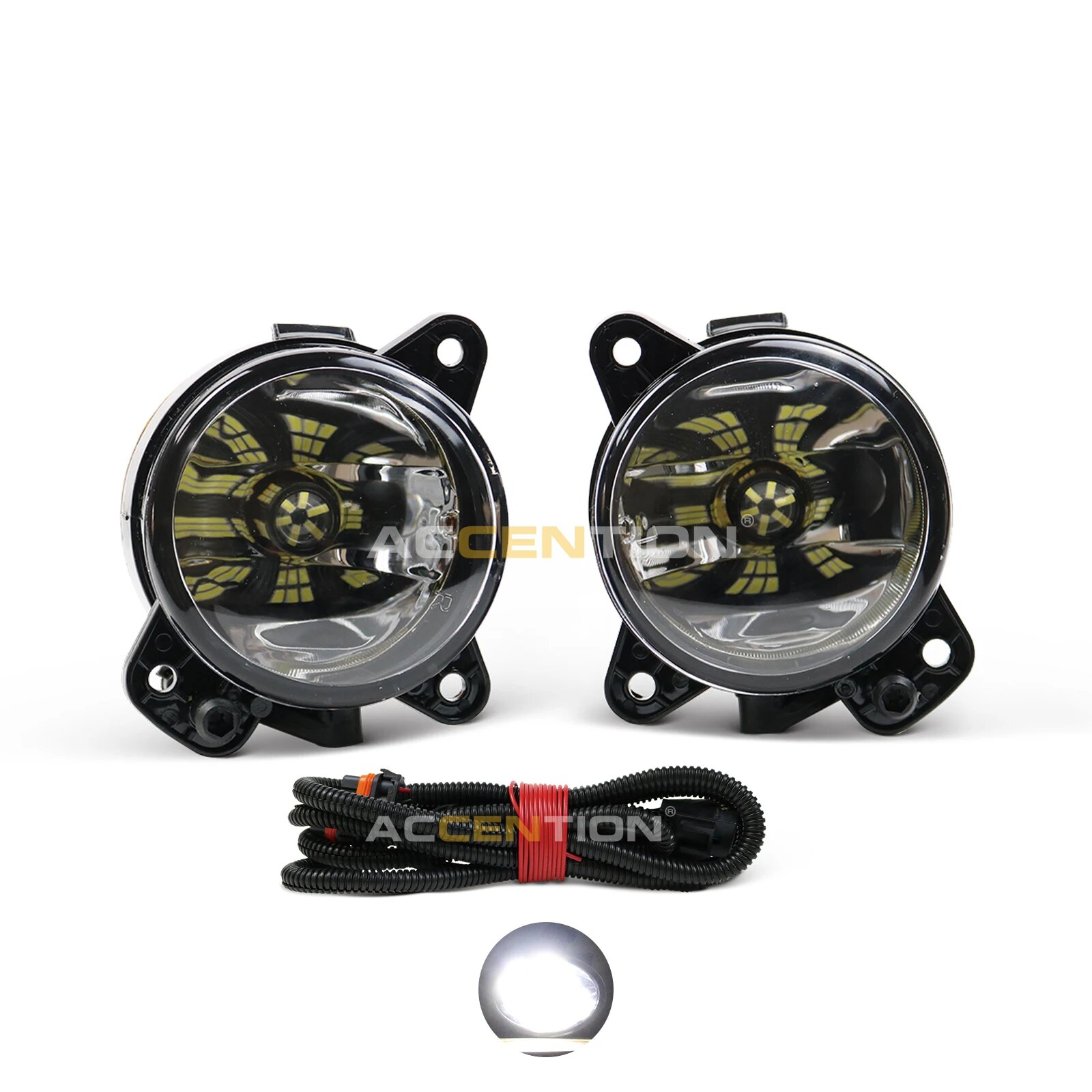 Светодиодный фонарь для VW Transporter Multivan Caravelle T5 2003 2004 2005 2006 2007 2008 2009 2010 Светодиодные противотуманные фары Проволока