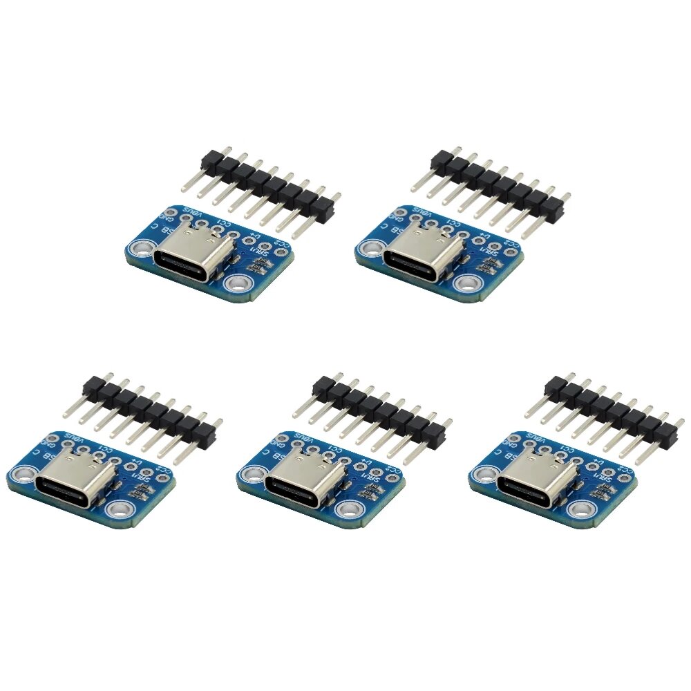 Тестовая плата USB 3.1 Type-C, 16P, 5шт.