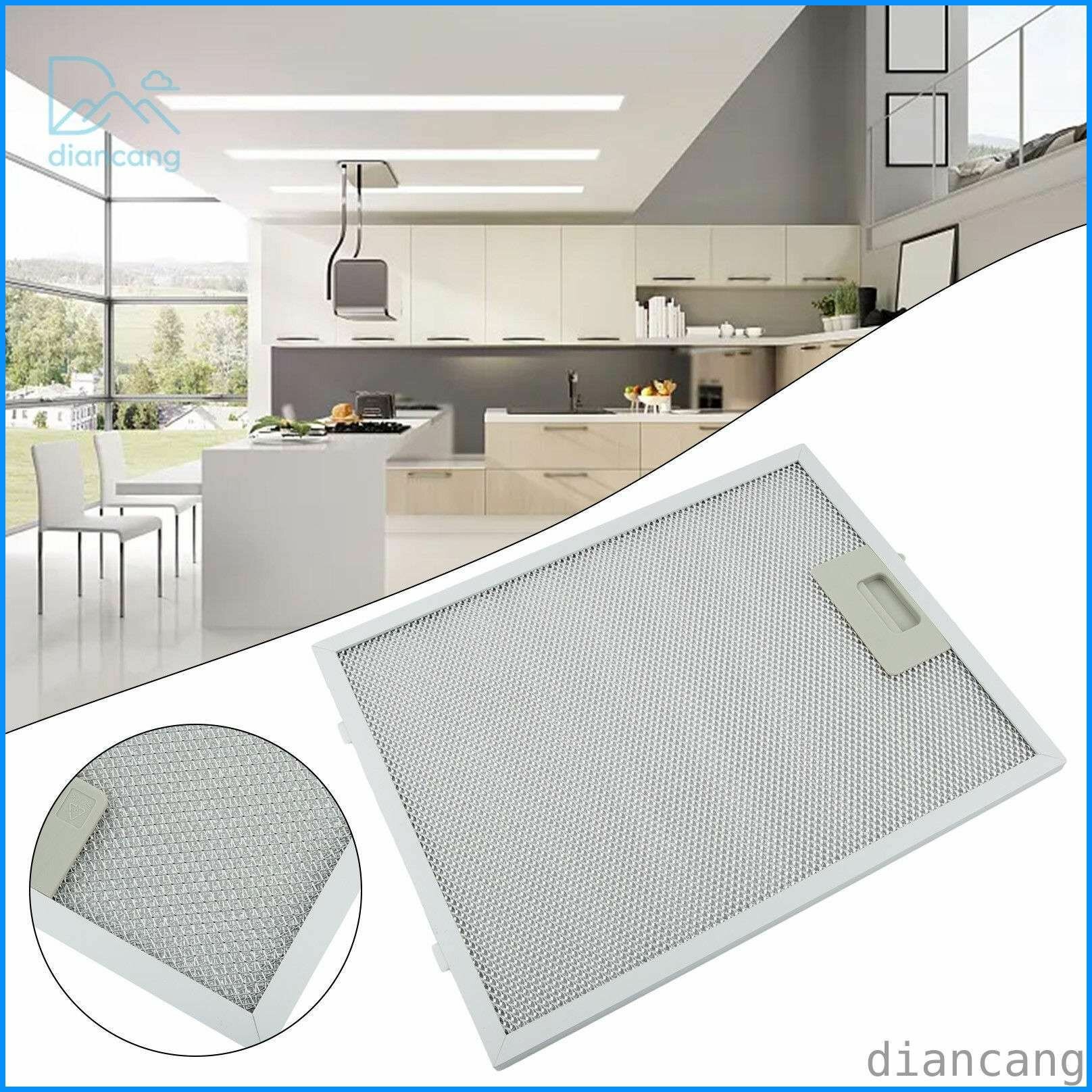 2 шт. сменный фильтр для вытяжки, вентиляция, алюминиевый аспиратор, 32*26 см, металлическая сетка, жировой фильтр для вытяжки