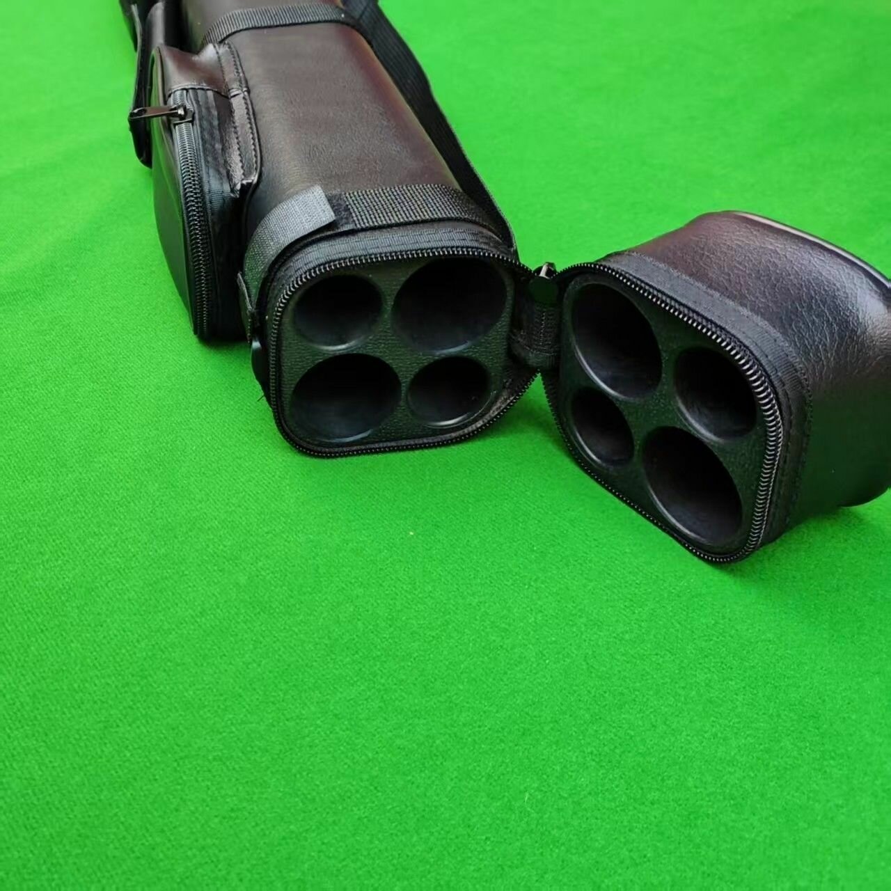 Чехол для кия Jaguar, 1/2, шестикомнатный, четырехкомнатный, чехол для кия, девятишаровый, американский кейс, черный, сумка для 8 киев, портативный, 4-комнатный, 6-комнатный