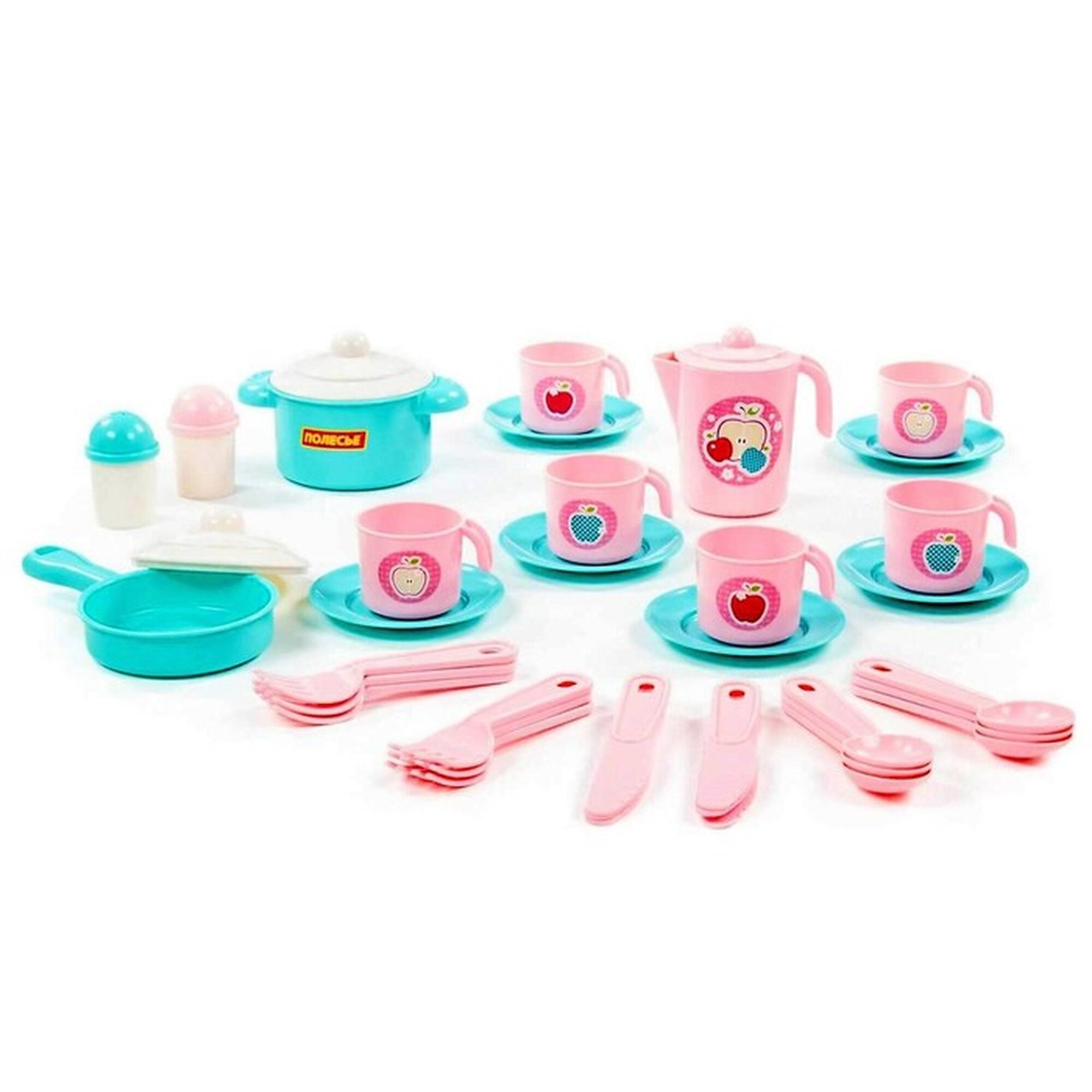 Набор детской посуды "Настенька" на 6 персон, 38 элементов 79961 5751063