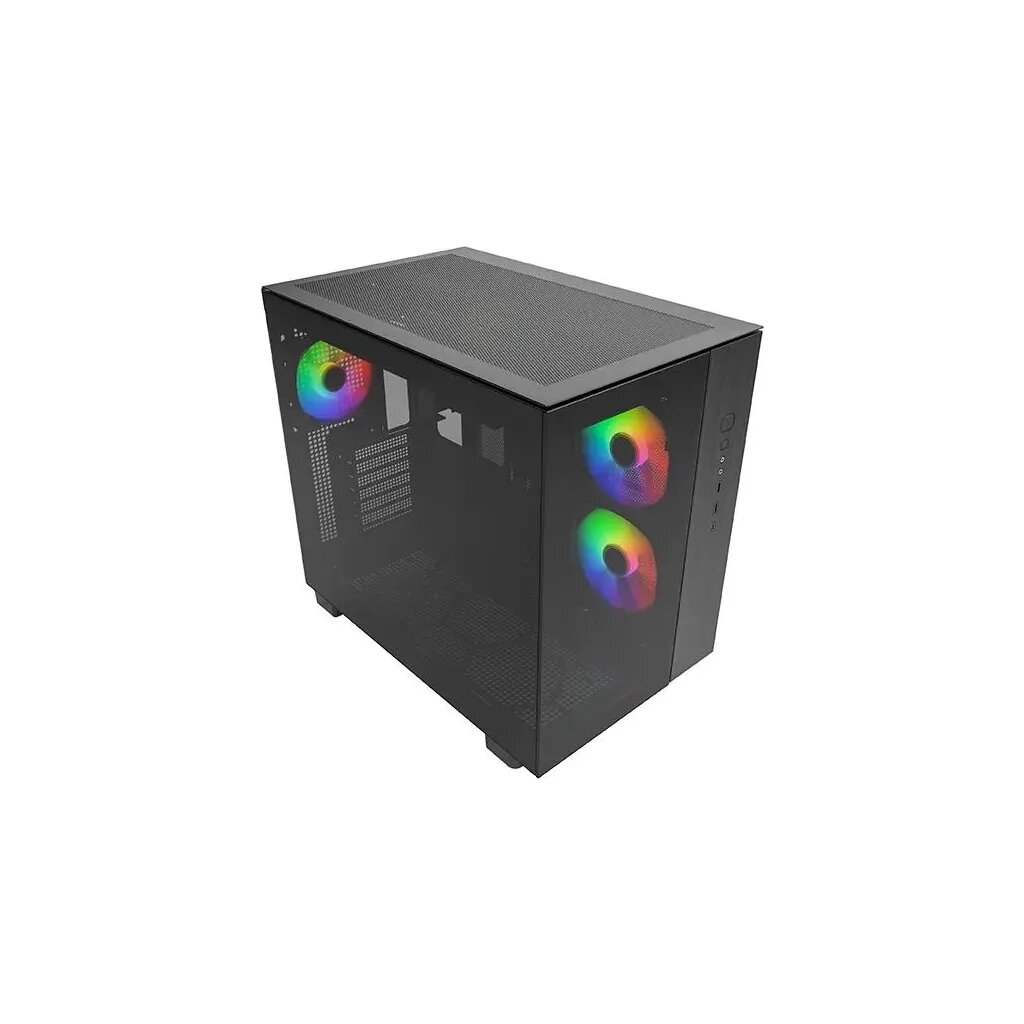 Корпус ATX MONTECH King 65 PRO, Midi-Tower, без БП, черный [king 65 b pro]