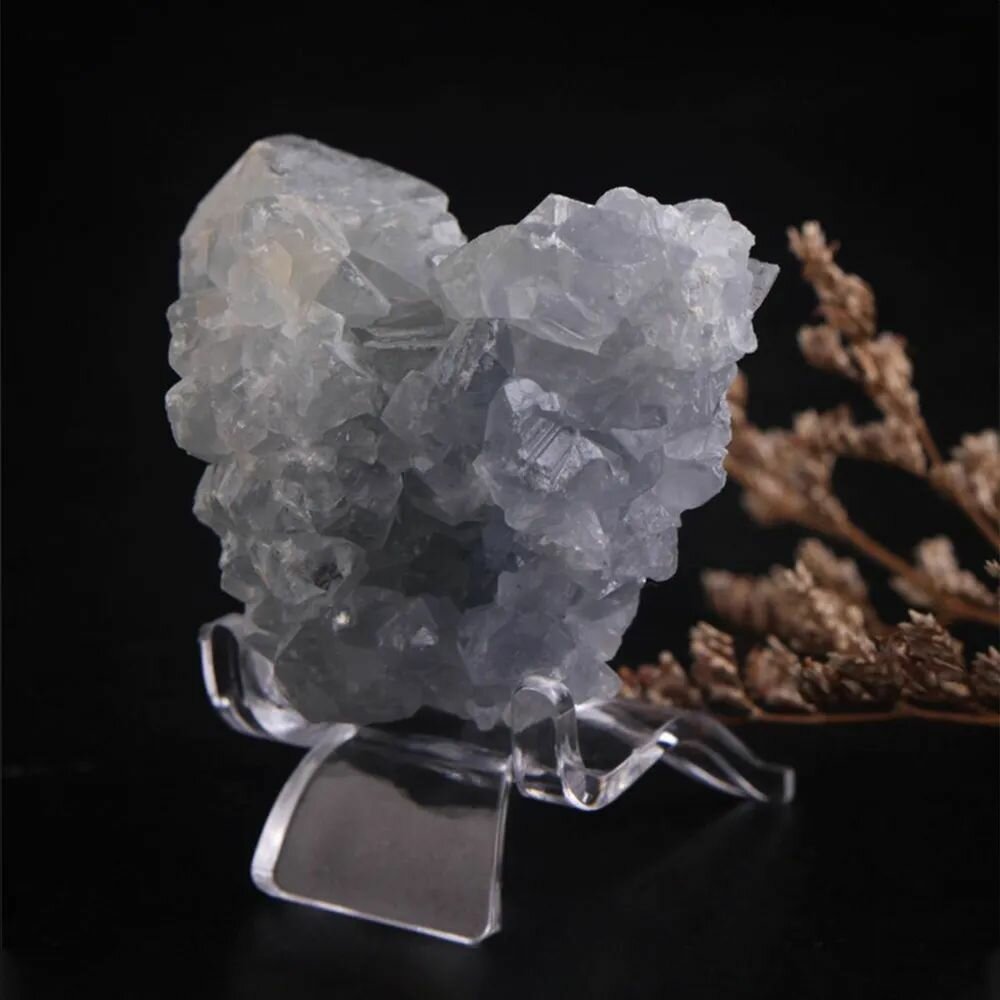 Акриловые прозрачные подставки для демонстрации камней и украшений, 25 предметов в наборе