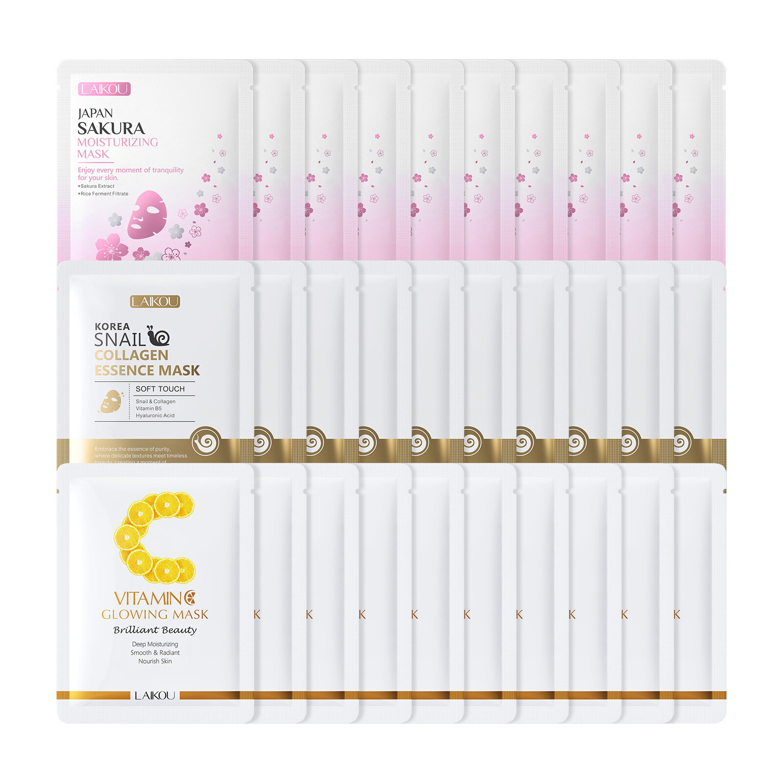 Набор молока с улиткой LAIKOU Sakura, комбинация нескольких наборов, свободная комбинация, производитель в наличии