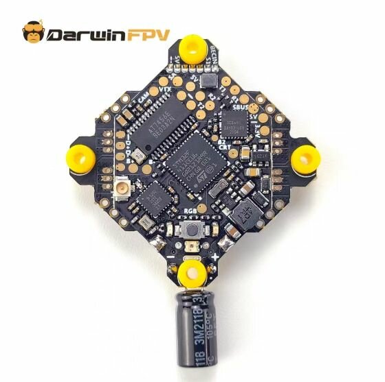 ELRS Интегрированный AIO вариант Полётный контроллер F411 + 4-в-1 ESC