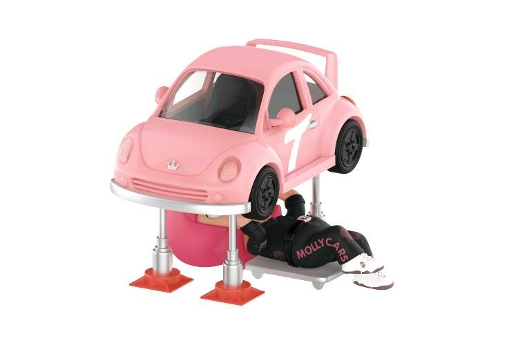 Фигурка унисекс POP MART MOLLY Magic Kaká Confirmed-Hidden Style-Super Size 7 Special Edition (Open), assorted