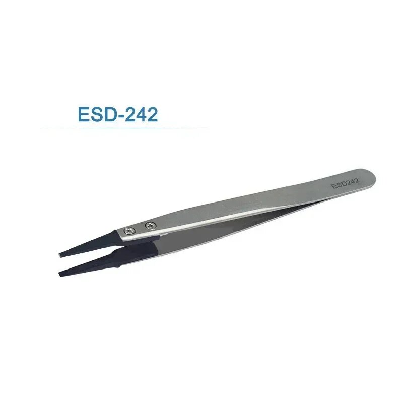 ESD-242 Антистатический пинцет из нержавеющей стали