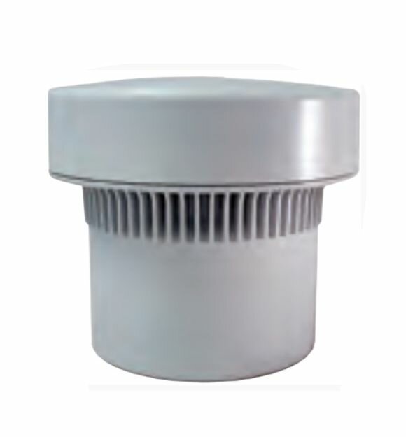 Клапан воздушный (аэратор) АБС D110 Синикон серый