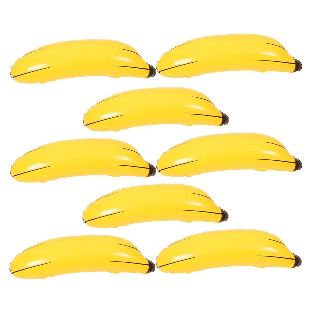 Накачиваемые Бананы, Из Pvc, Для Фотографических Реквизитов, 8 Штук