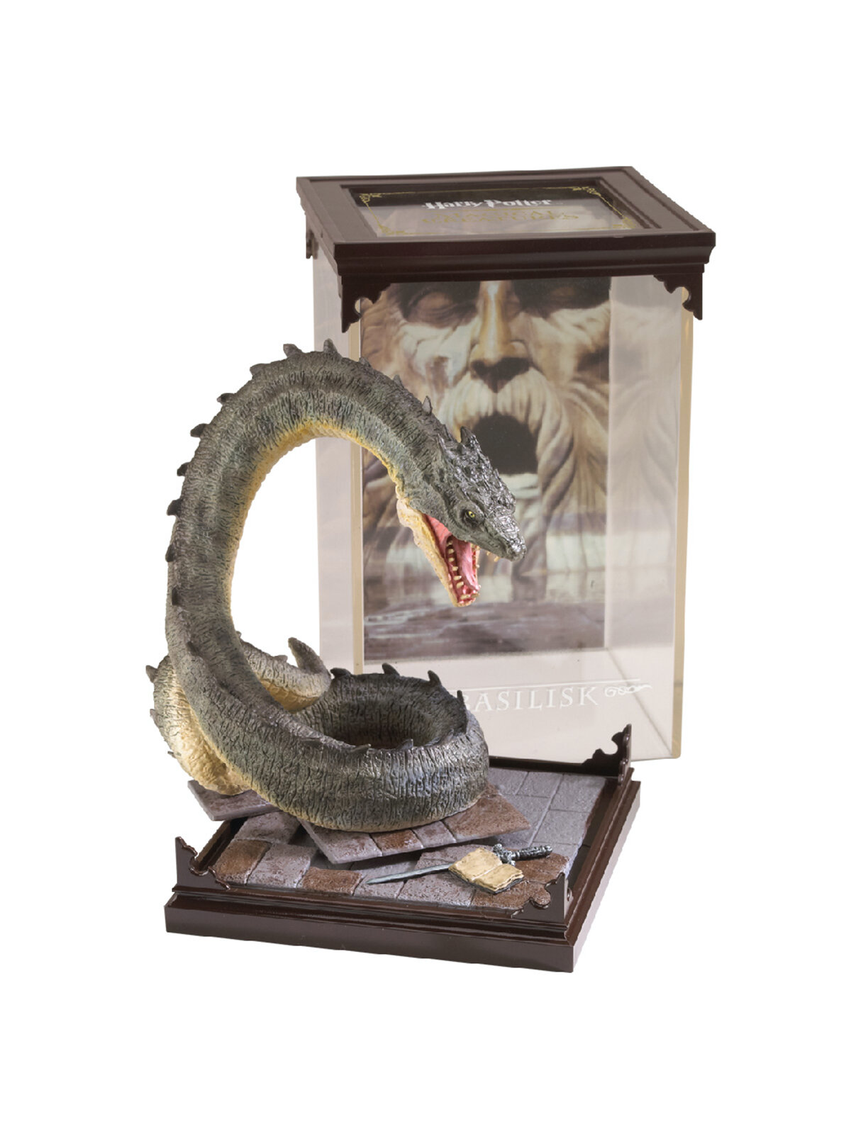 Фигурка The Noble Collection Гарри Поттер. Змей Василиск, 18.5 см.