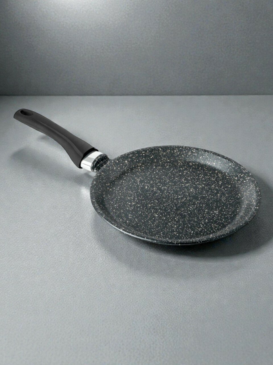 Горница Сковорода для блинов 24 см с антипригарным покрытием, Гранит