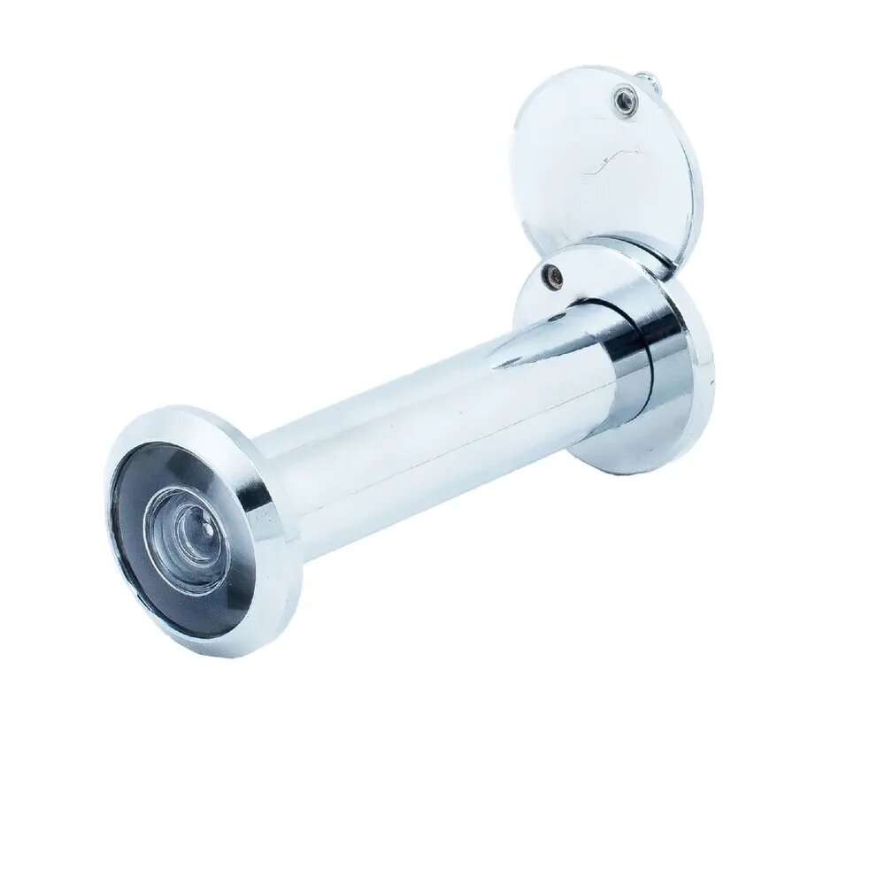 Глазок дверной 16 мм, хром, для дверей 70-120 мм, аллюр ГДШ-5 БШт.