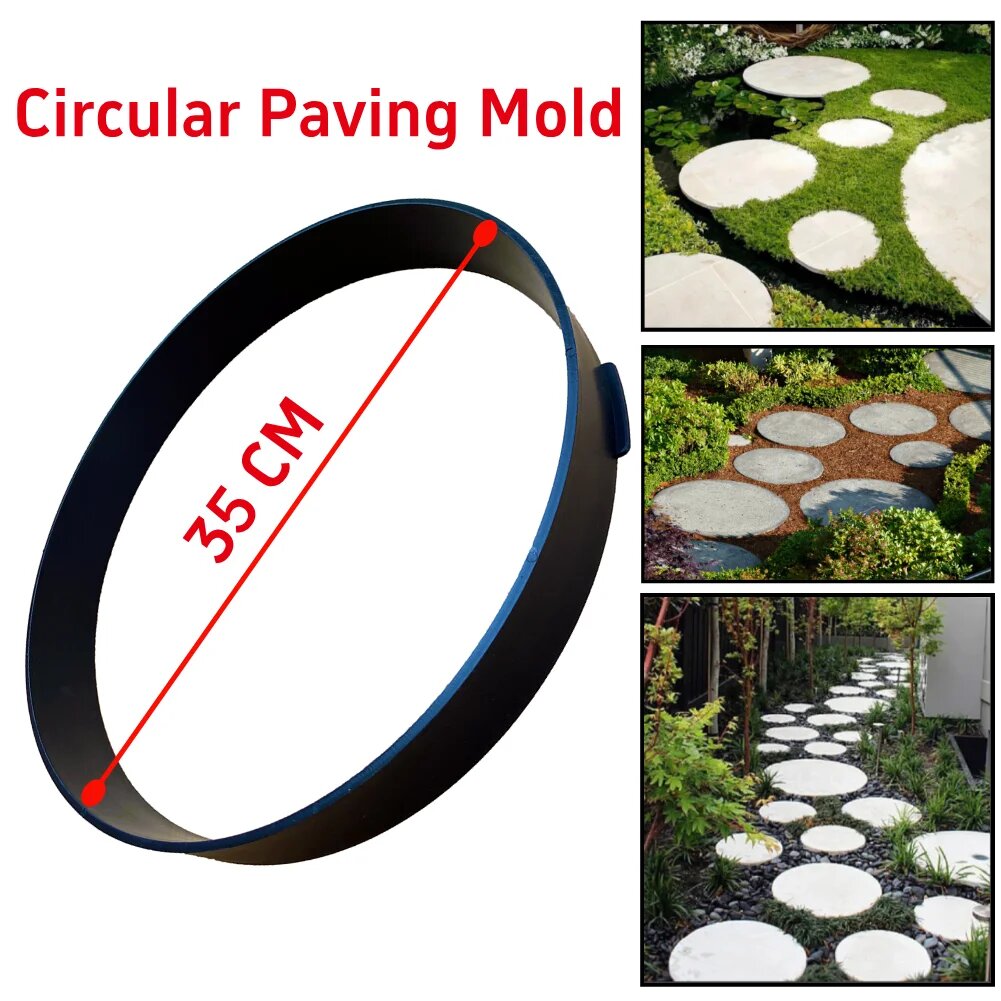 Многоразовая пластиковая форма для тротуарной плитки