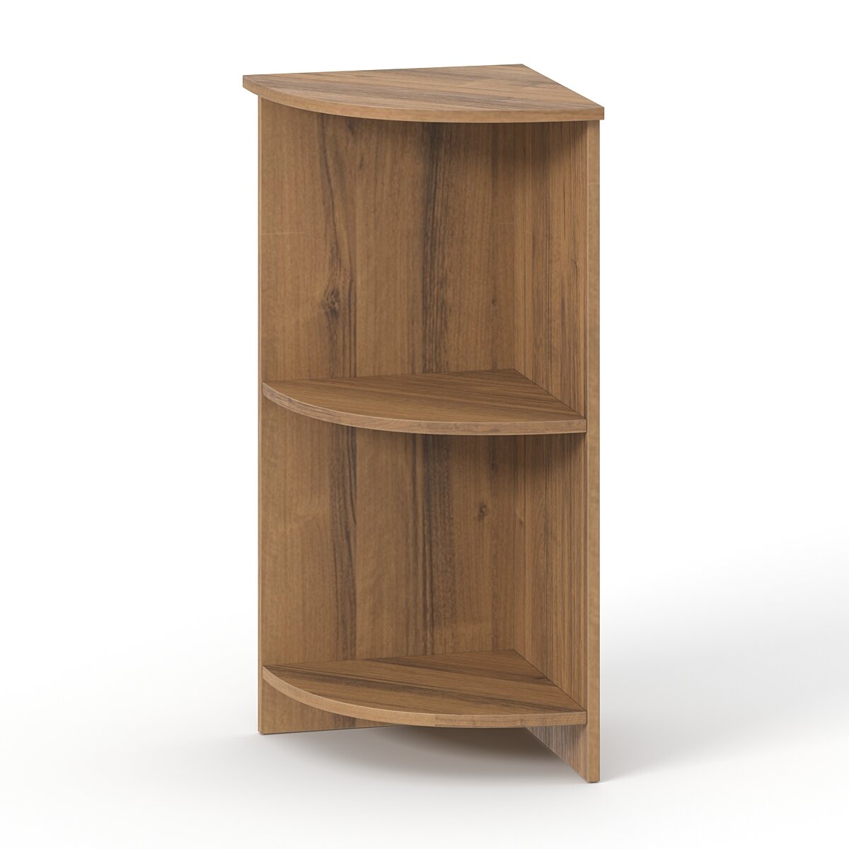 Угловой офисный стеллаж "Вектор" СР-21, Орех. Производитель товара - компания Westcom.