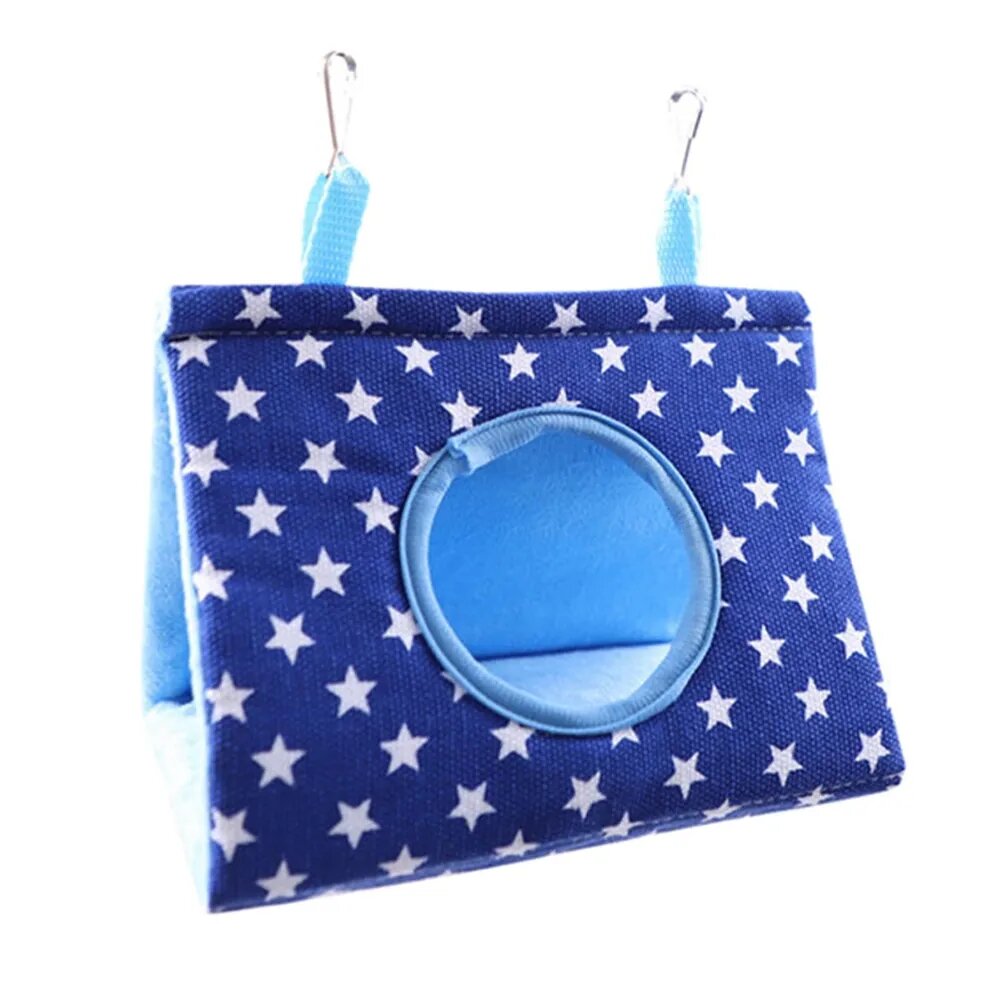 Гнездо-гамак для птиц, Синий - S