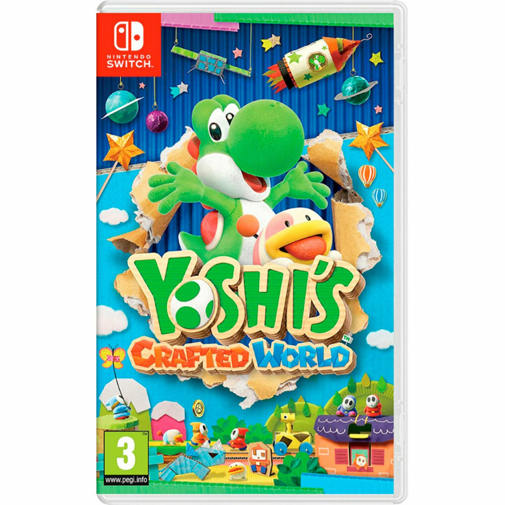 Yoshi's Crafted World (русская версия) (Игра на картридже) (Nintendo Switch)