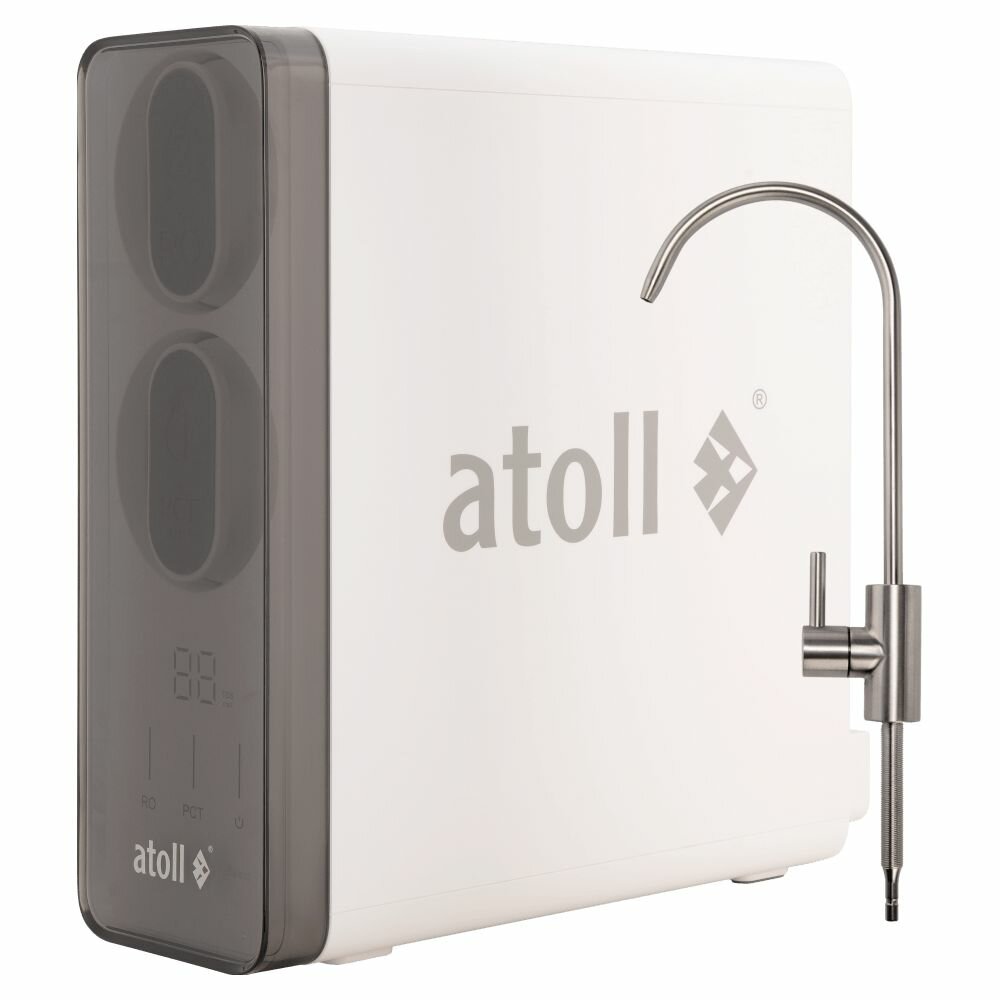 Обратный осмос ATOLL Twist 800 A-5800p прямоточный с насосом