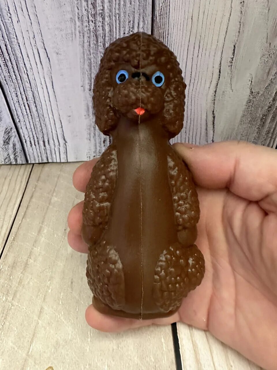 Игрушка Пудель Охтален 60 годы Винтажный Редкий коллекционный