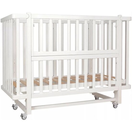 Кроватка Polini kids Simple 355 трансформер Белый