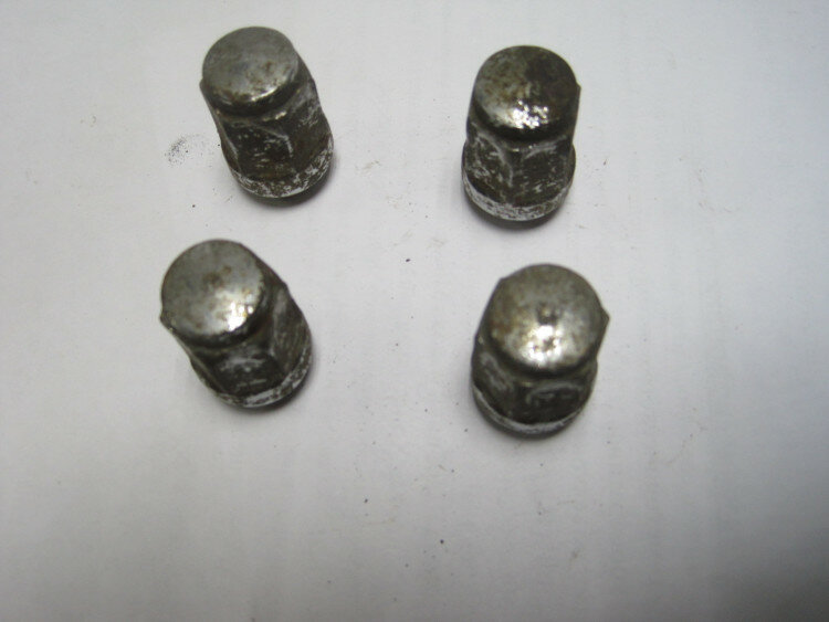 Гайка колесная 09594682 M12х1.5 высота 35 мм под ключ 19 -Закрытая - Хром - Комплект 4 штуки, - Б