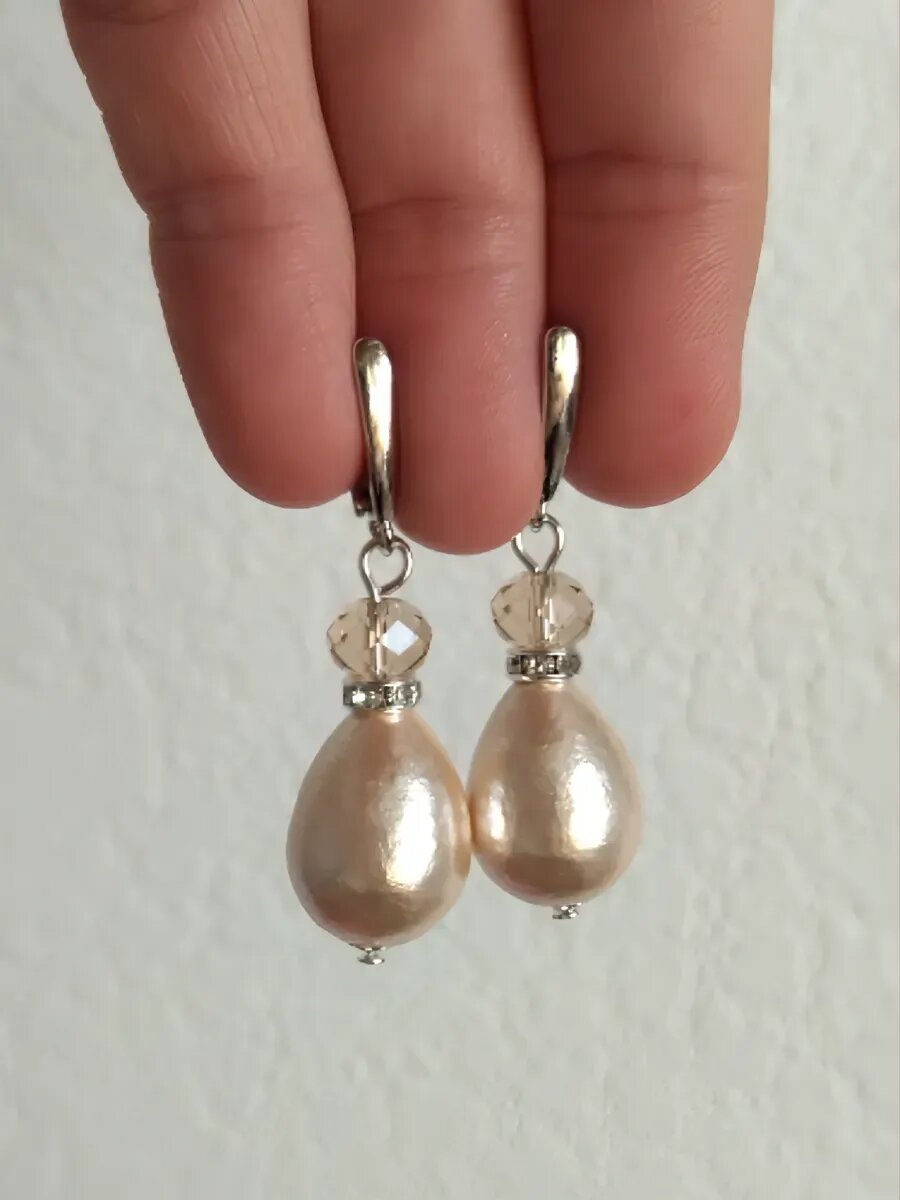 Серьги, металл