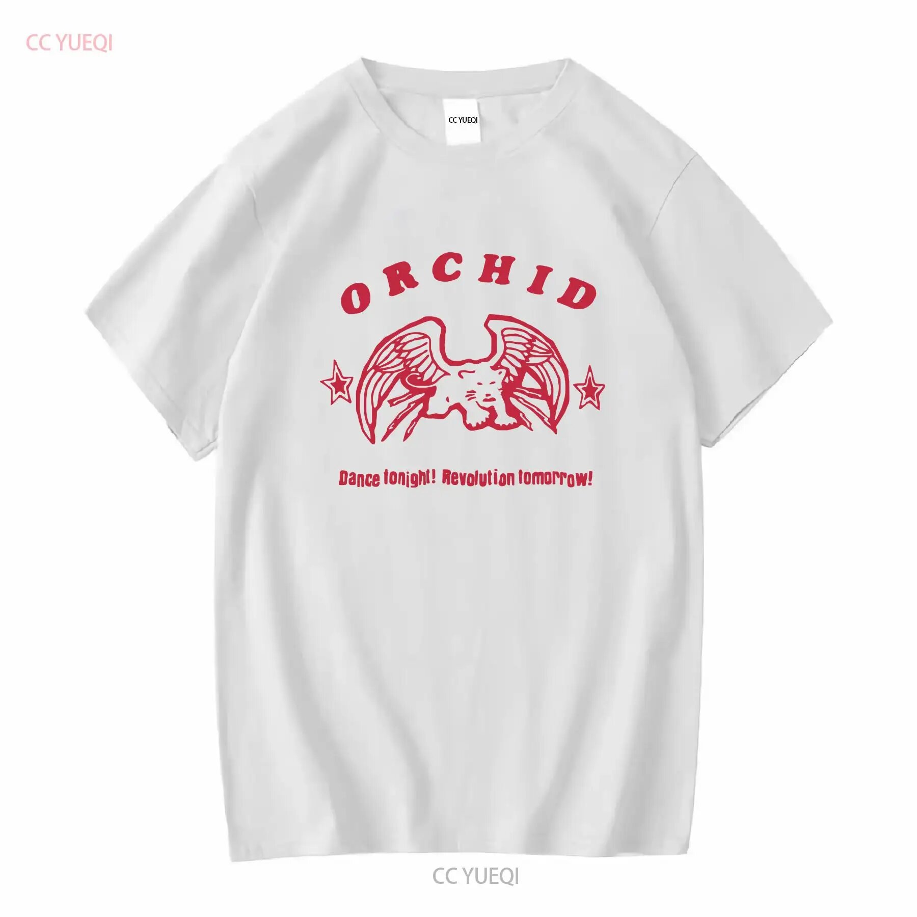 Футболка Orchid Dance Tonight XXXL, White, Розовый