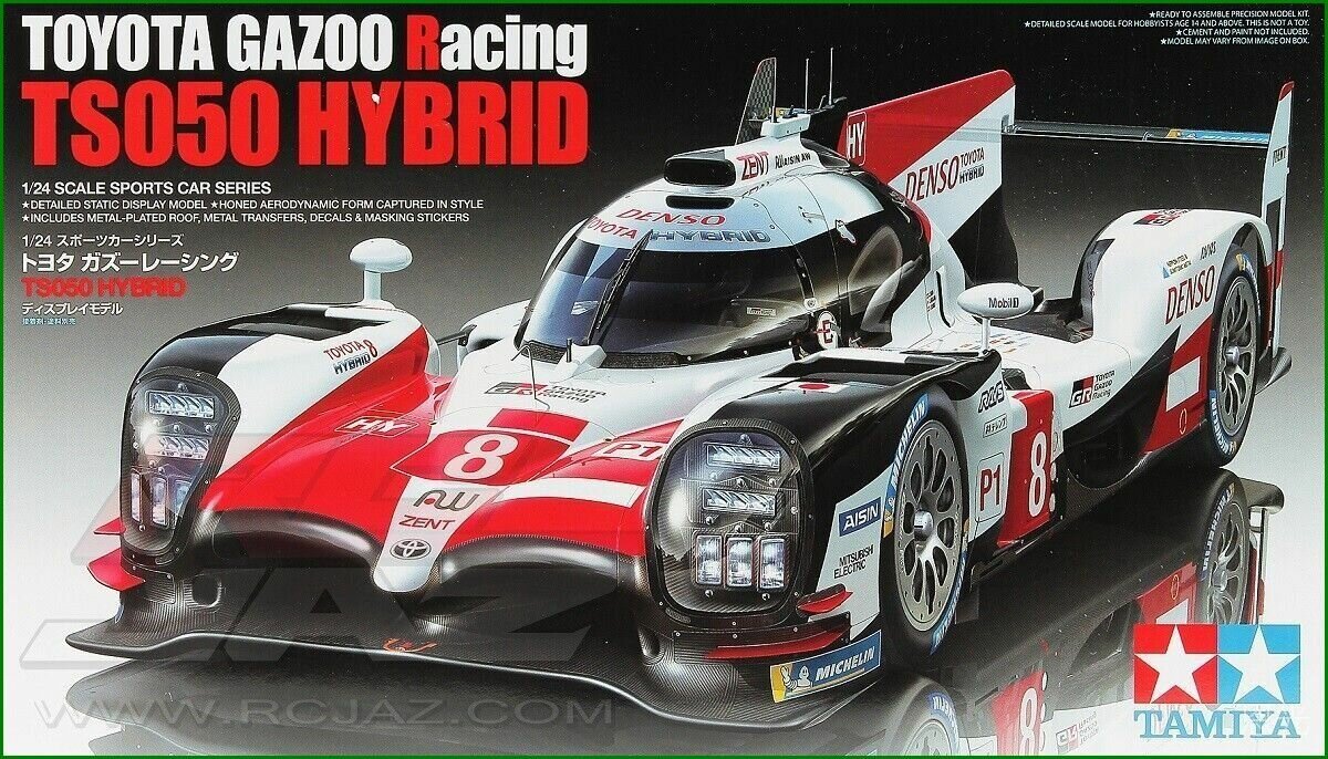 Эксклюзивная модель для сборки Tamiya 24349, масштаб 1/24, автомобиль Gazoo Racing TS050 Hybrid
