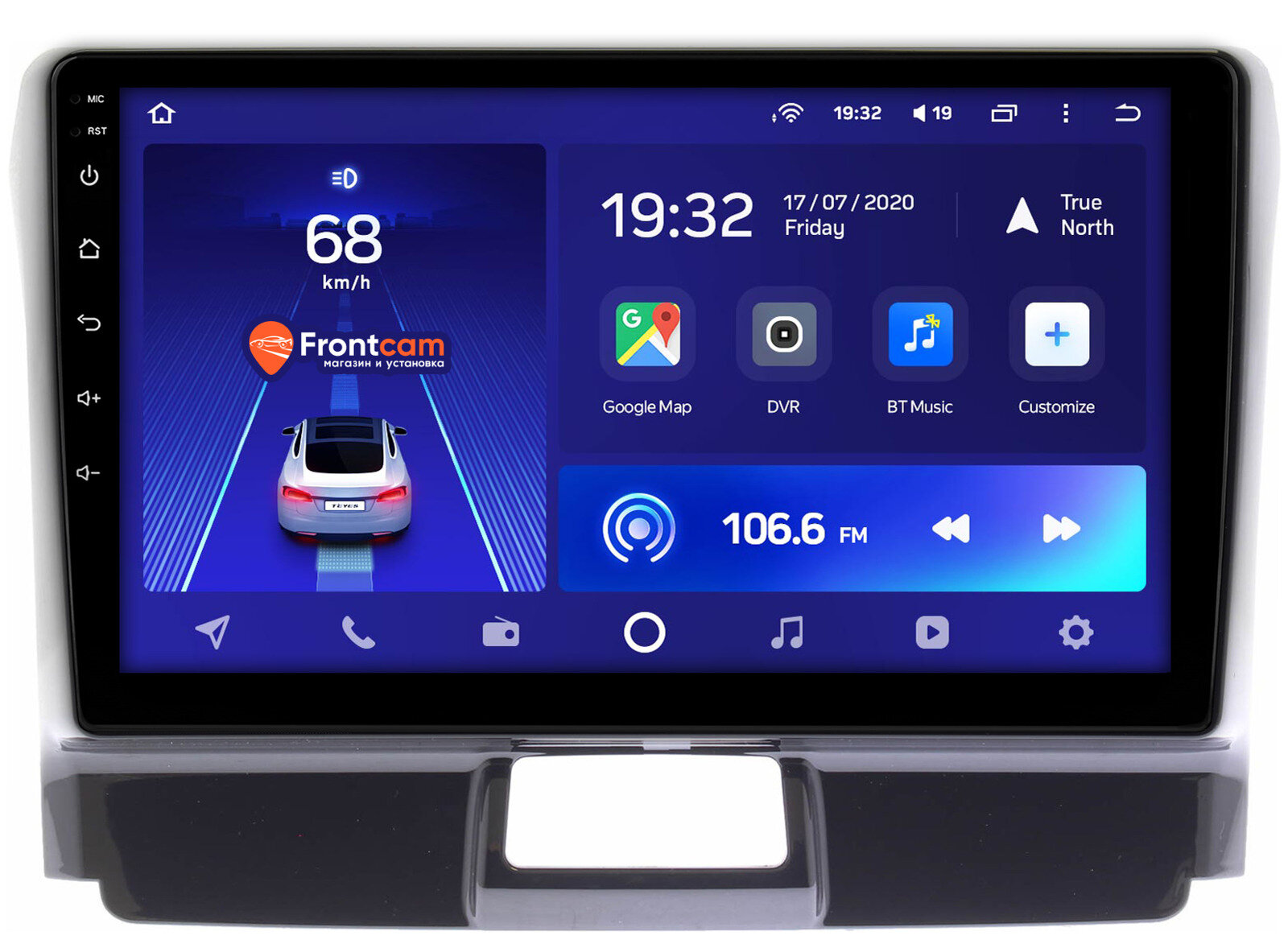 Штатная магнитола Teyes CC2L PLUS 2/32 9" RM-9317 Toyota Corolla Fielder (E160, E170), Corolla Axio (E160, E170) 2012-2024 Android 8.1 (DSP, IPS, AHD)