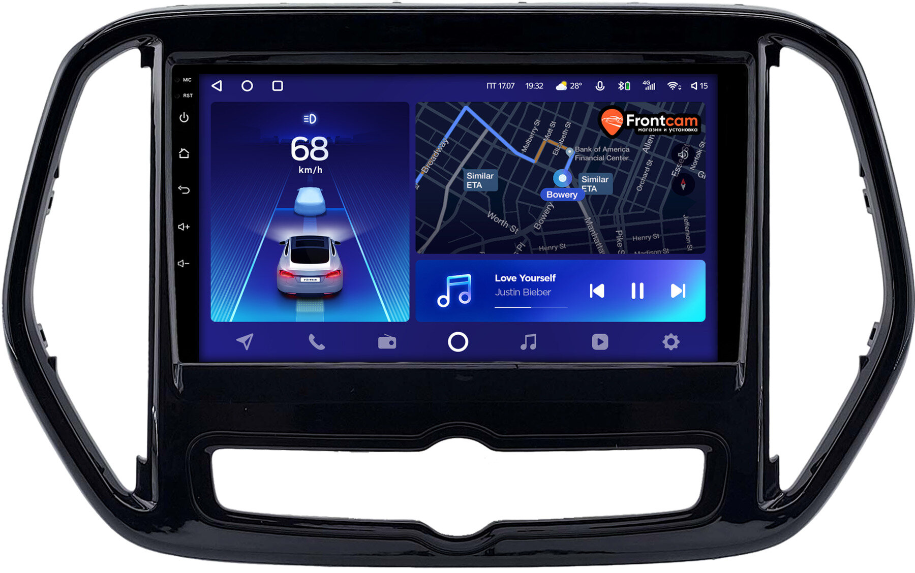Штатная магнитола Jetour X70 2018-2022 Teyes CC2 PLUS 4/32 10" RM-10-2019 Android 10 (4G-SIM, DSP, QLed)