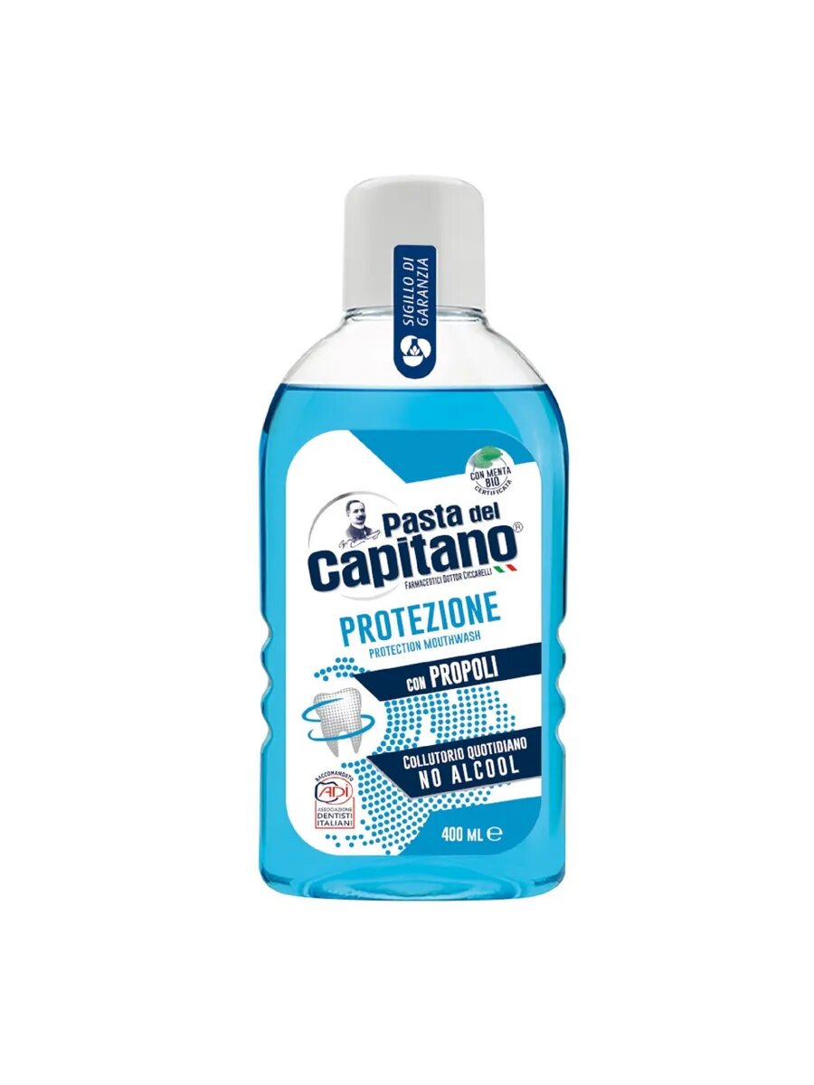 Pasta del capitano ополаскиватель для полости рта защитный с