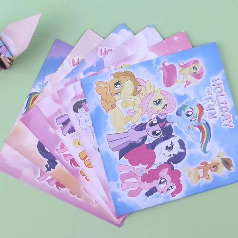 Бумага для рисования My Little Pony, 48 лист, шт, набор для создания оригами 15X15 для детей