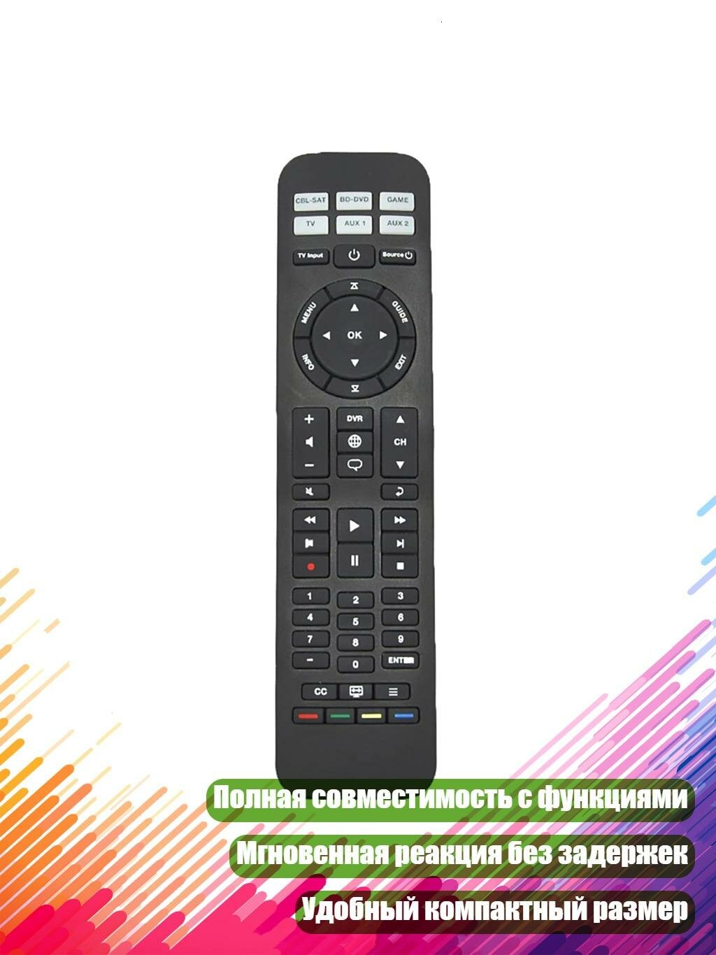 Пульт дистанционного управления для акустической системы объемного звука