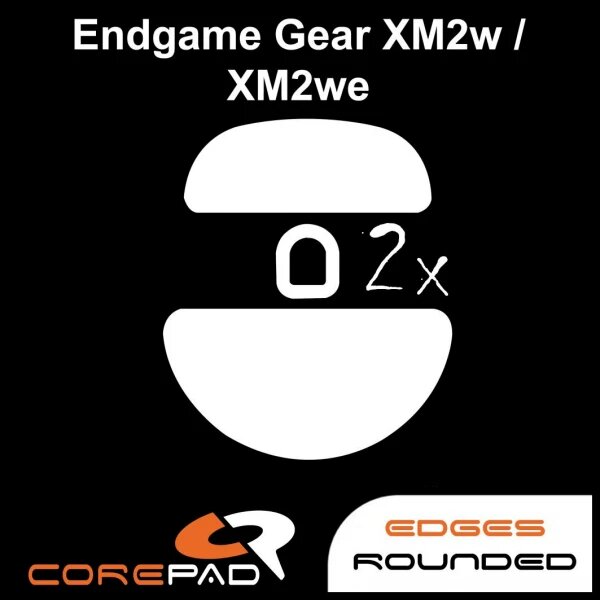 Накладки Corepad подходят для игровых мышей Endgame OP1we/XM2we/XM1R/XM1. XM2WE / XM2W Стандартное издание