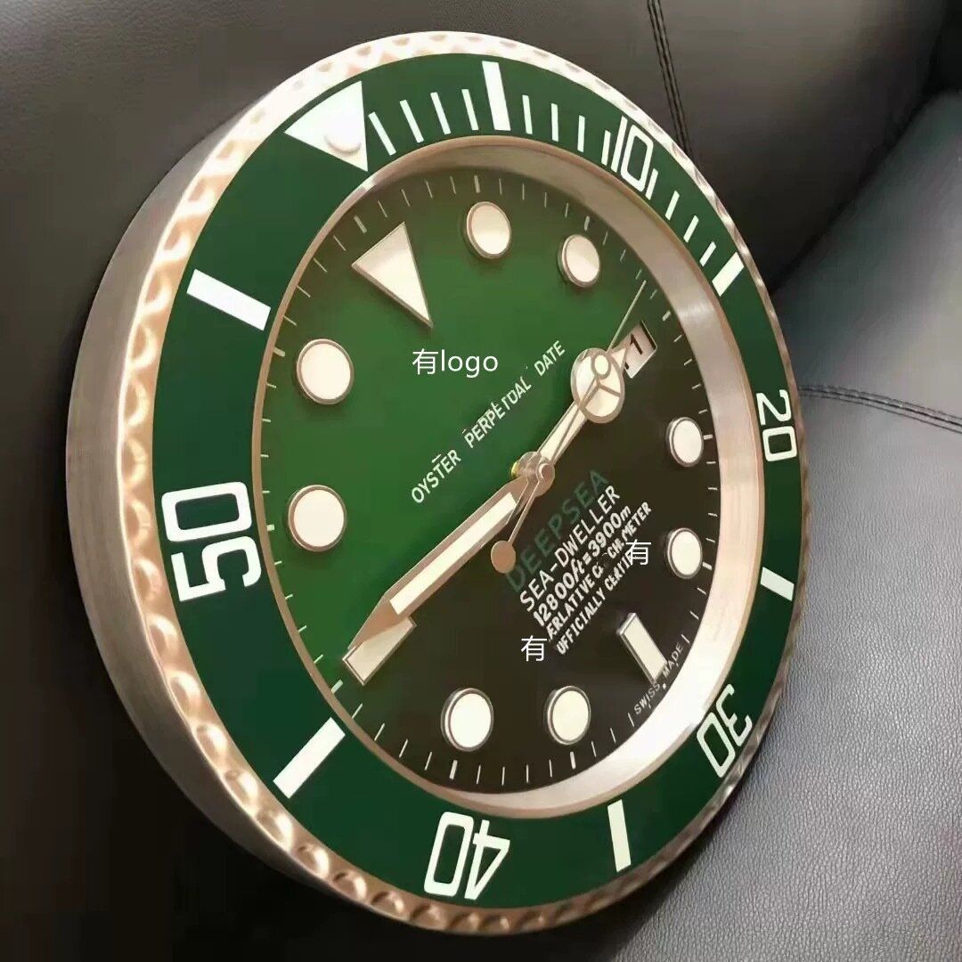 Оптовая продажа напрямую с завода: настенные часы Submariner GMT в металлическом корпусе, модель 14inch года, новые,