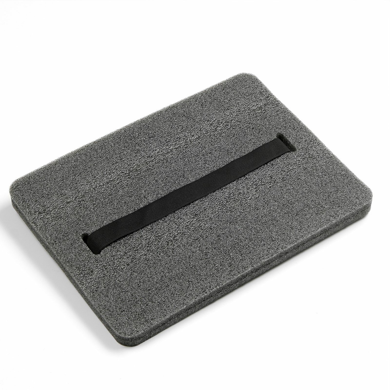 Сидушка туристическая, 35x25x2 см, серая, цвет: серый, вид: сиденья