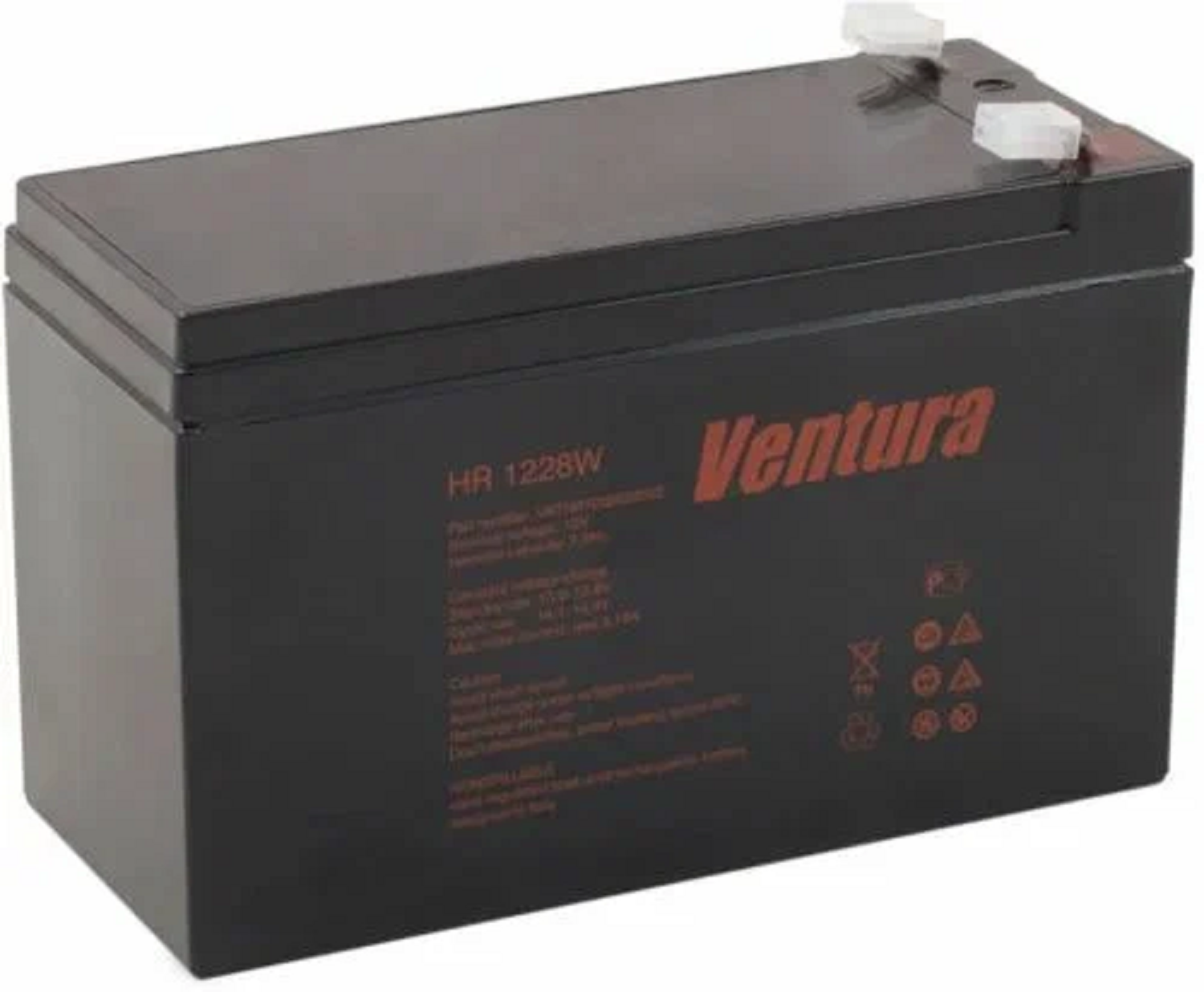Аккумуляторная батарея для ИБП Ventura 1228W, 7.2 Ач, технология AGM, срок службы 8 лет