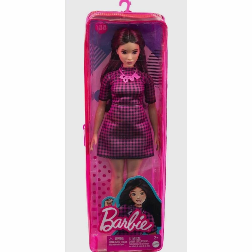Кукла Mattel Barbie Fashionistas Игра с модой, 188, FBR37_HBV20