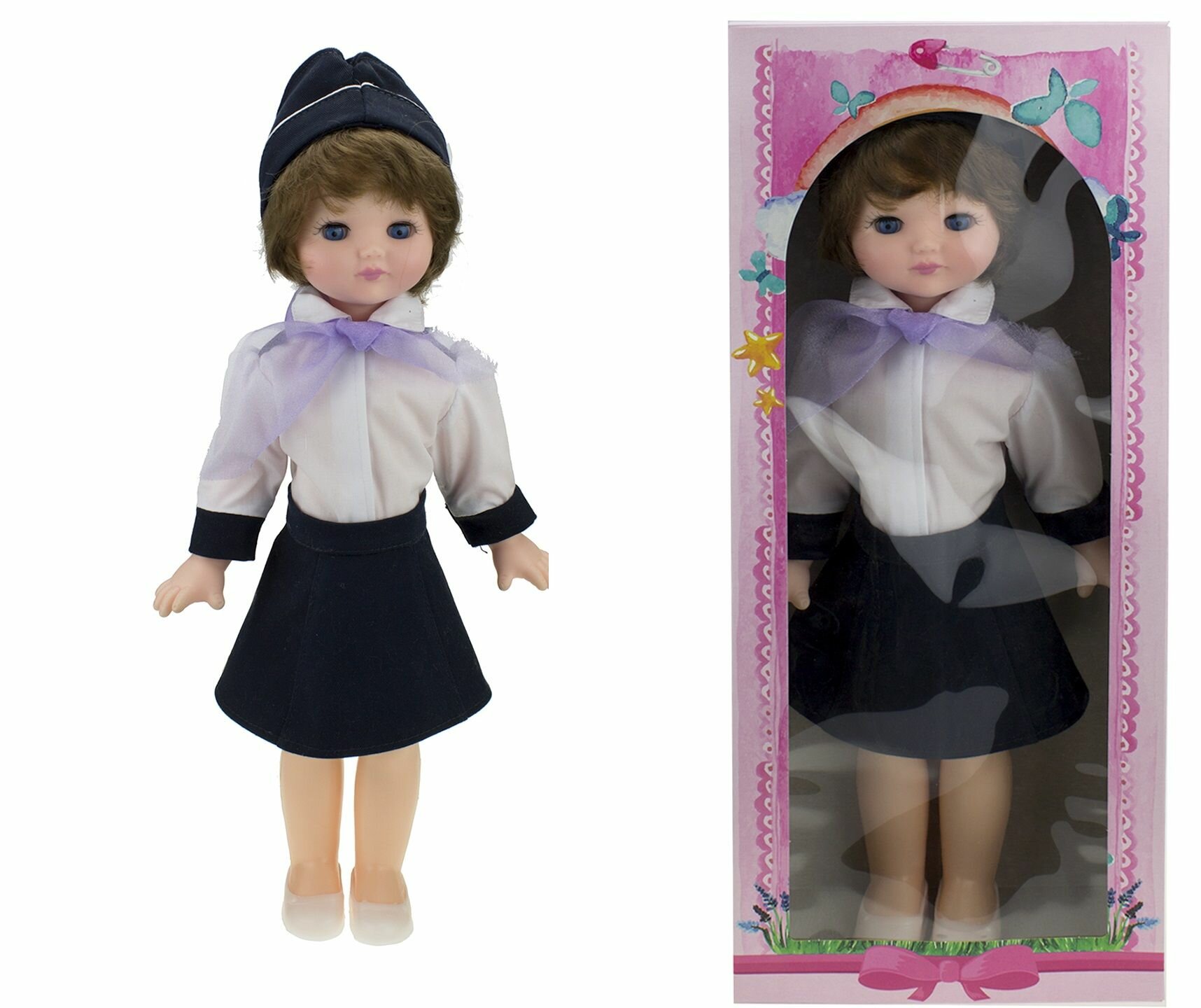 Кукла Мир кукол Стюардесса Жанна, высота 45 см