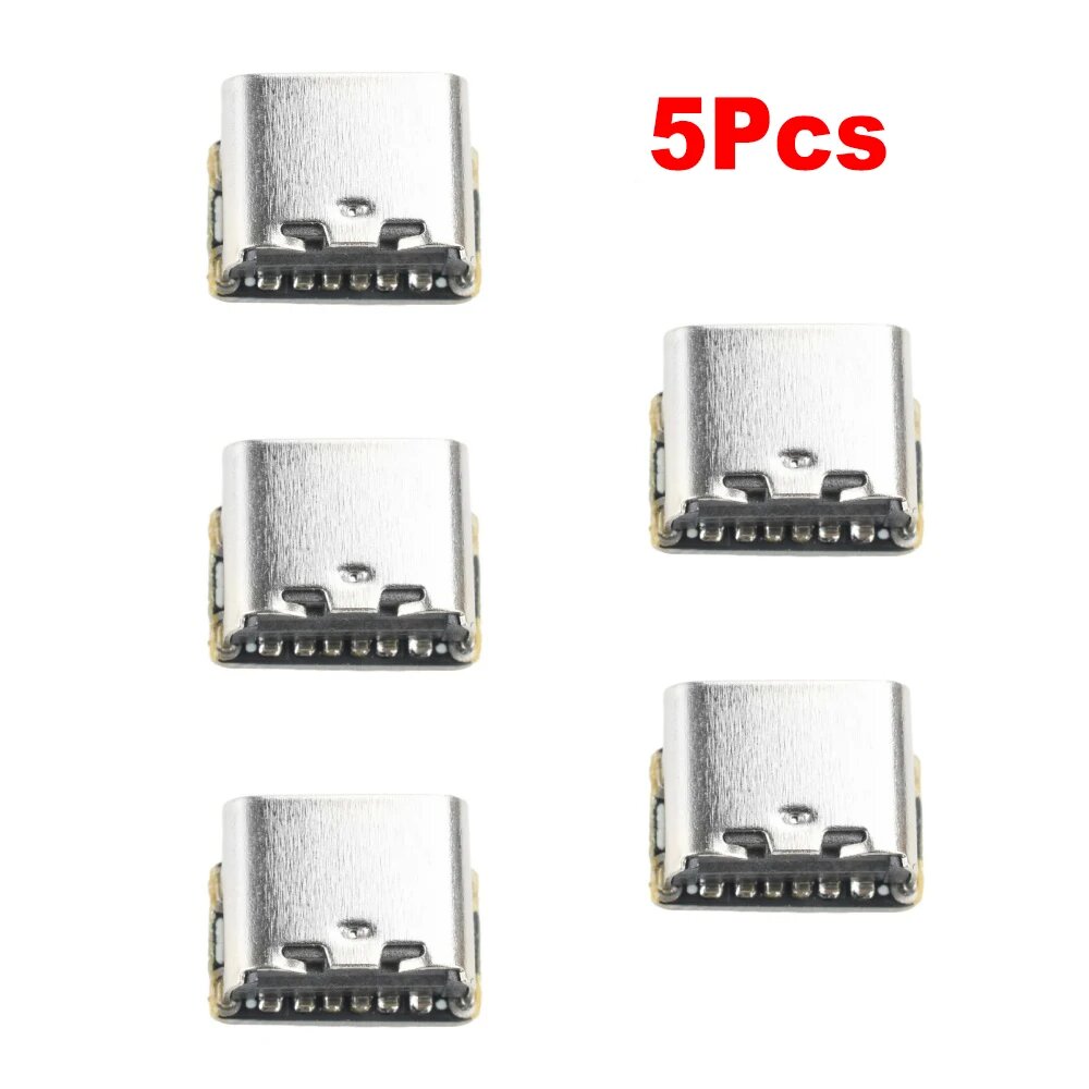 5шт. Разъем Type-C, без проводов