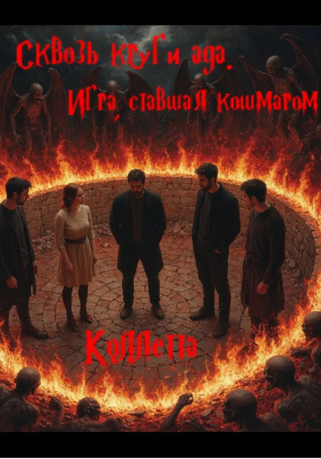 Сквозь круги ада: Игра, ставшая кошмаром [Цифровая книга]